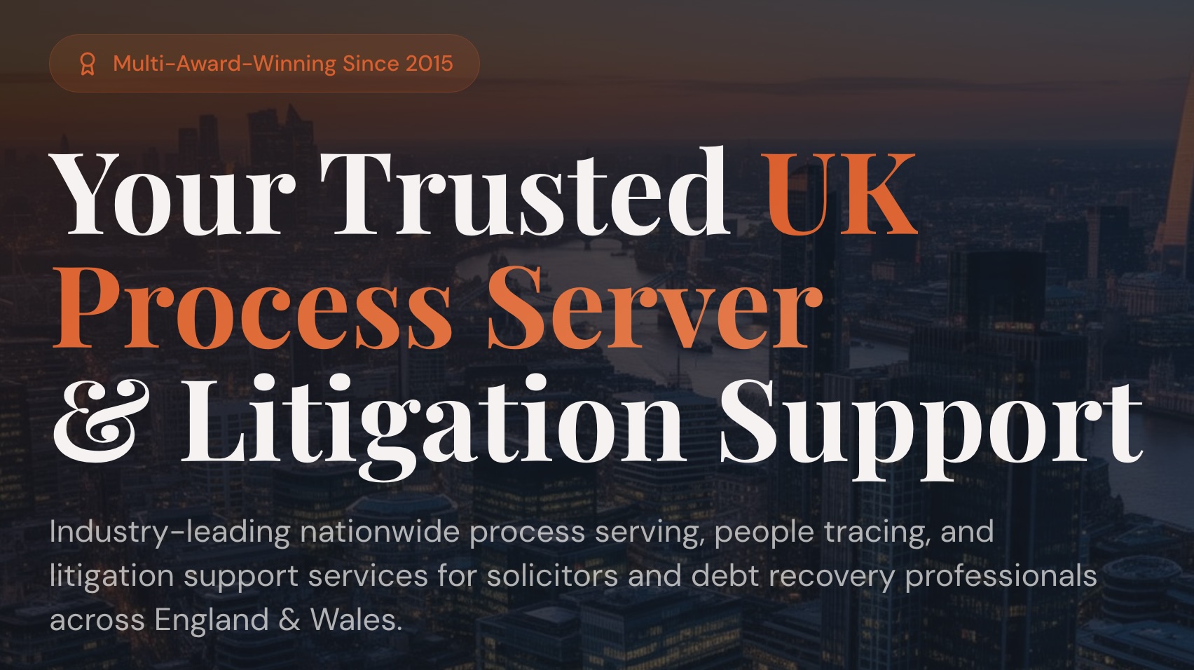 Tracenet Legal Services | UK Process Server & Litigation Support